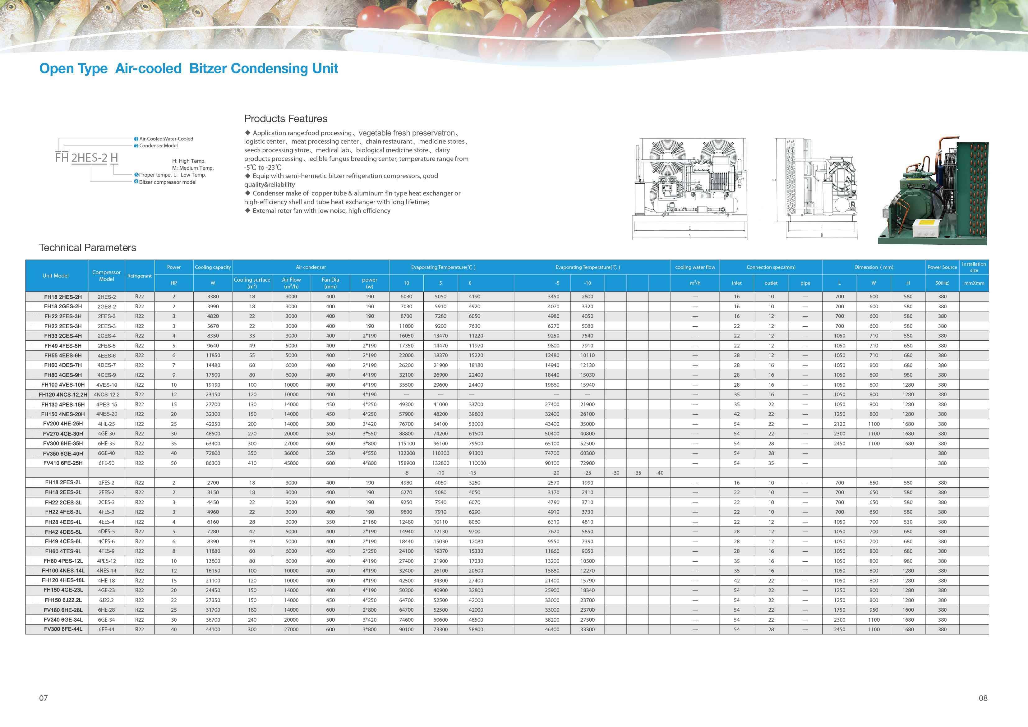 Bitzer Semi Hermetic Condensing Unit